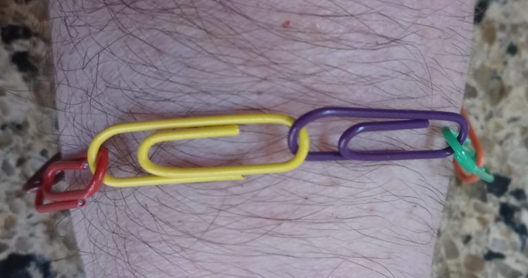 One-Liner Wednesday: Paper Clip Resistance – Joanne Corey
